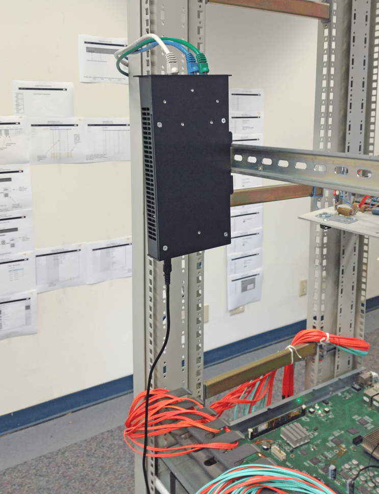 Комплект адаптера din рейки для установки коммутатора в 19 стойку cisco ...